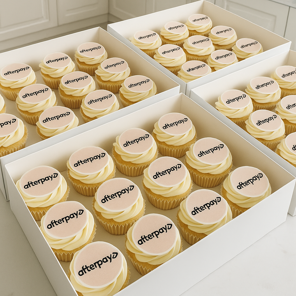 Mini Branded Cupcakes | 10% Off Your Order!