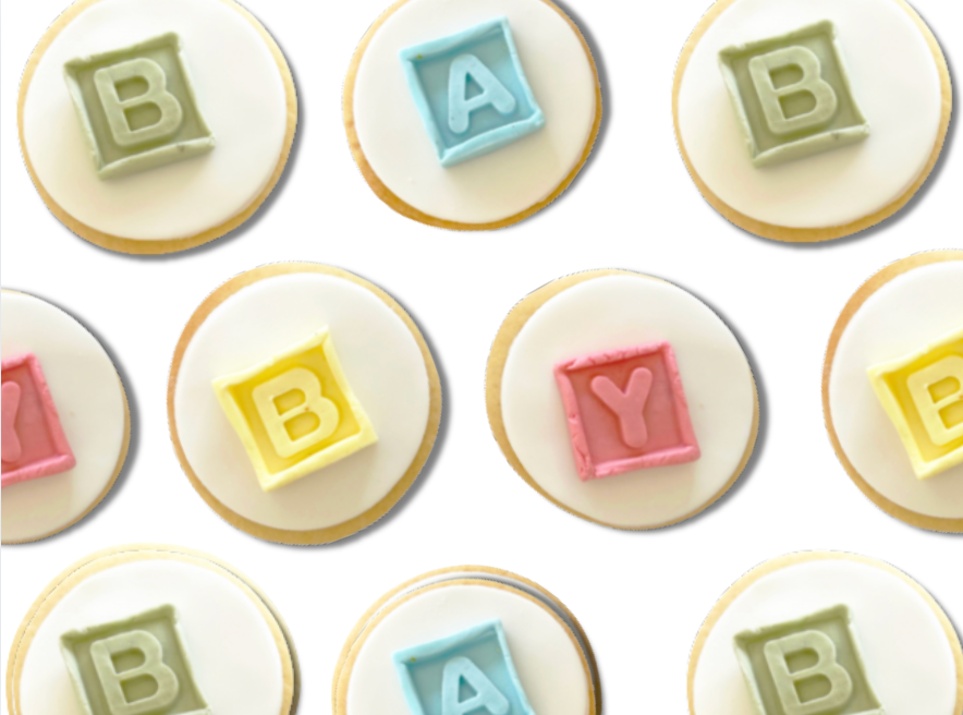 Baby Shower Cookies NZ | Custom Cookies | 10% Off Your Order!